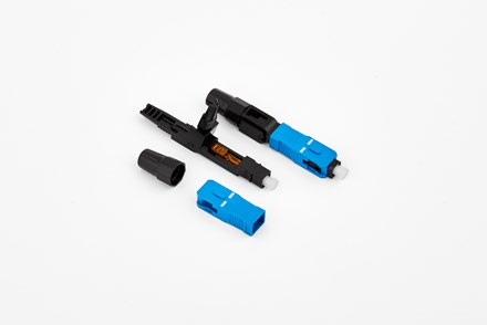 SC/APC Field Quick Assembly Connector Single Mode FTTH Fast Connector ...